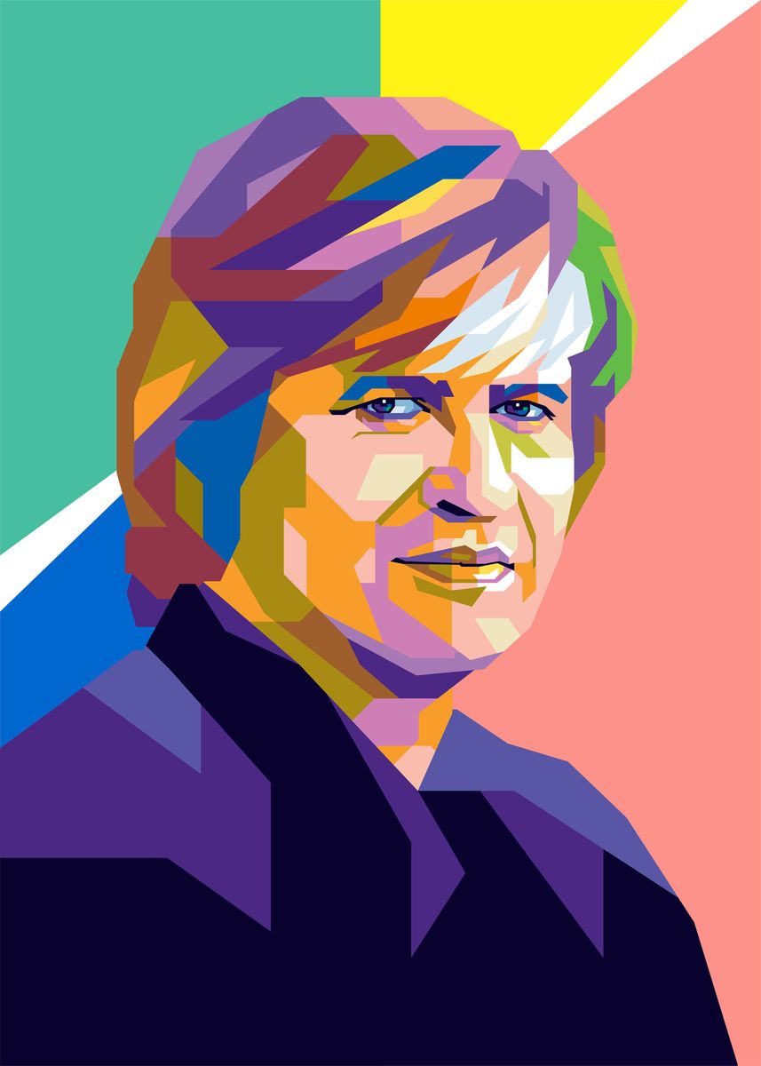 'ED PARKER' Poster by Indra | Displate