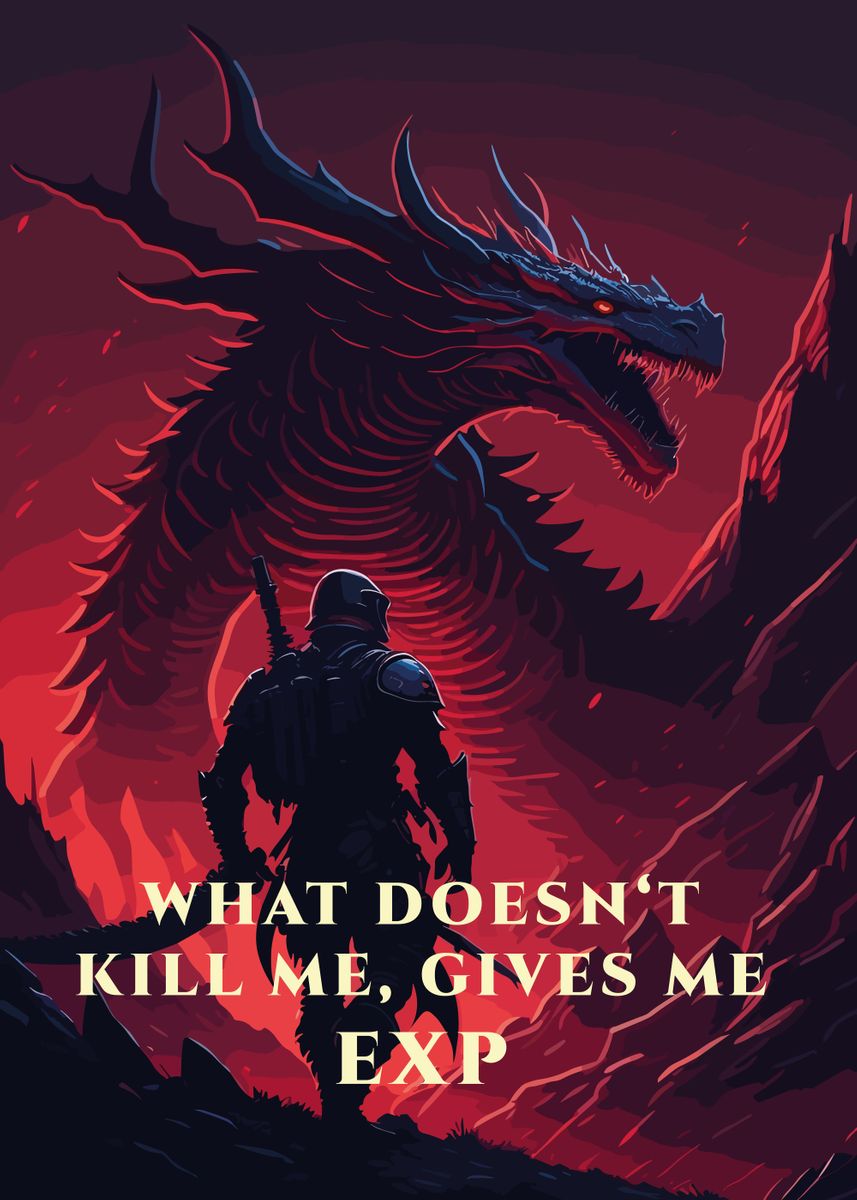 'Gaming Room Gaming Quote' Poster, picture, metal print, paint by ...