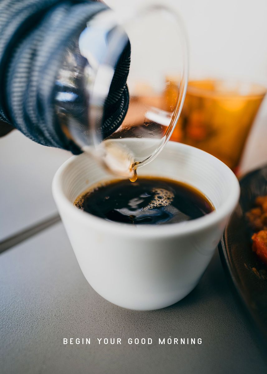 'Morning Coffee ' Poster by Big City | Displate