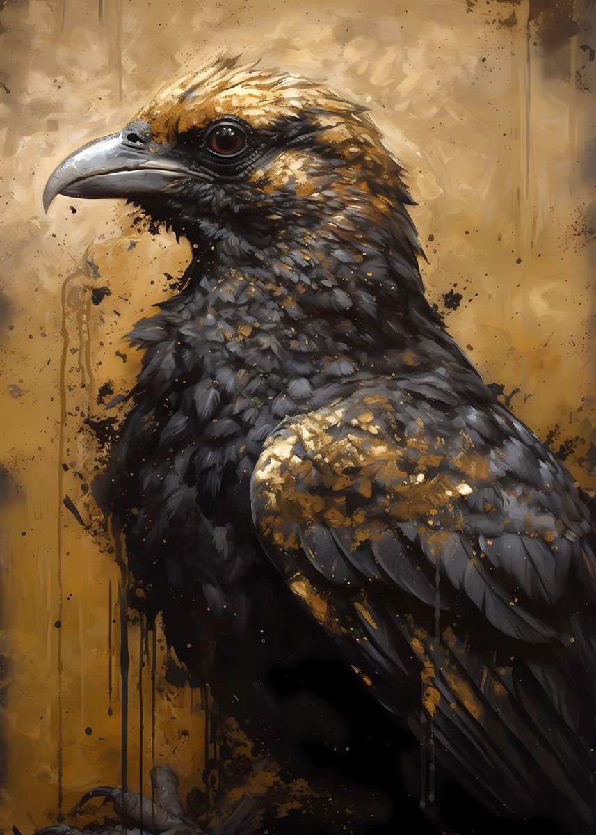 'Falcon Fantasia' Poster, picture, metal print, paint by Adam Decor ...