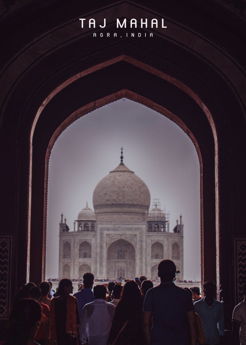 'Taj Mahal ' Poster by Famous City | Displate