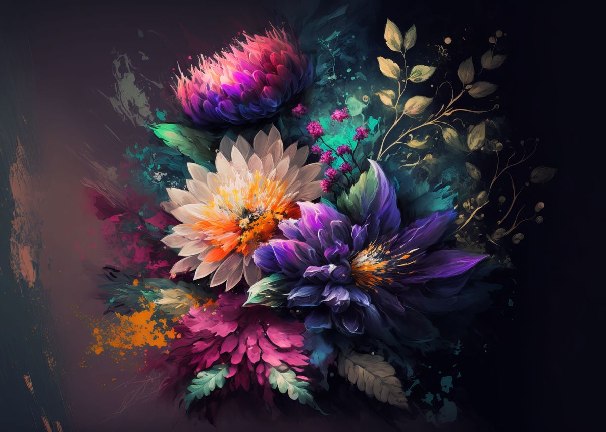 'beautiful flower' Poster by Travel Travel | Displate