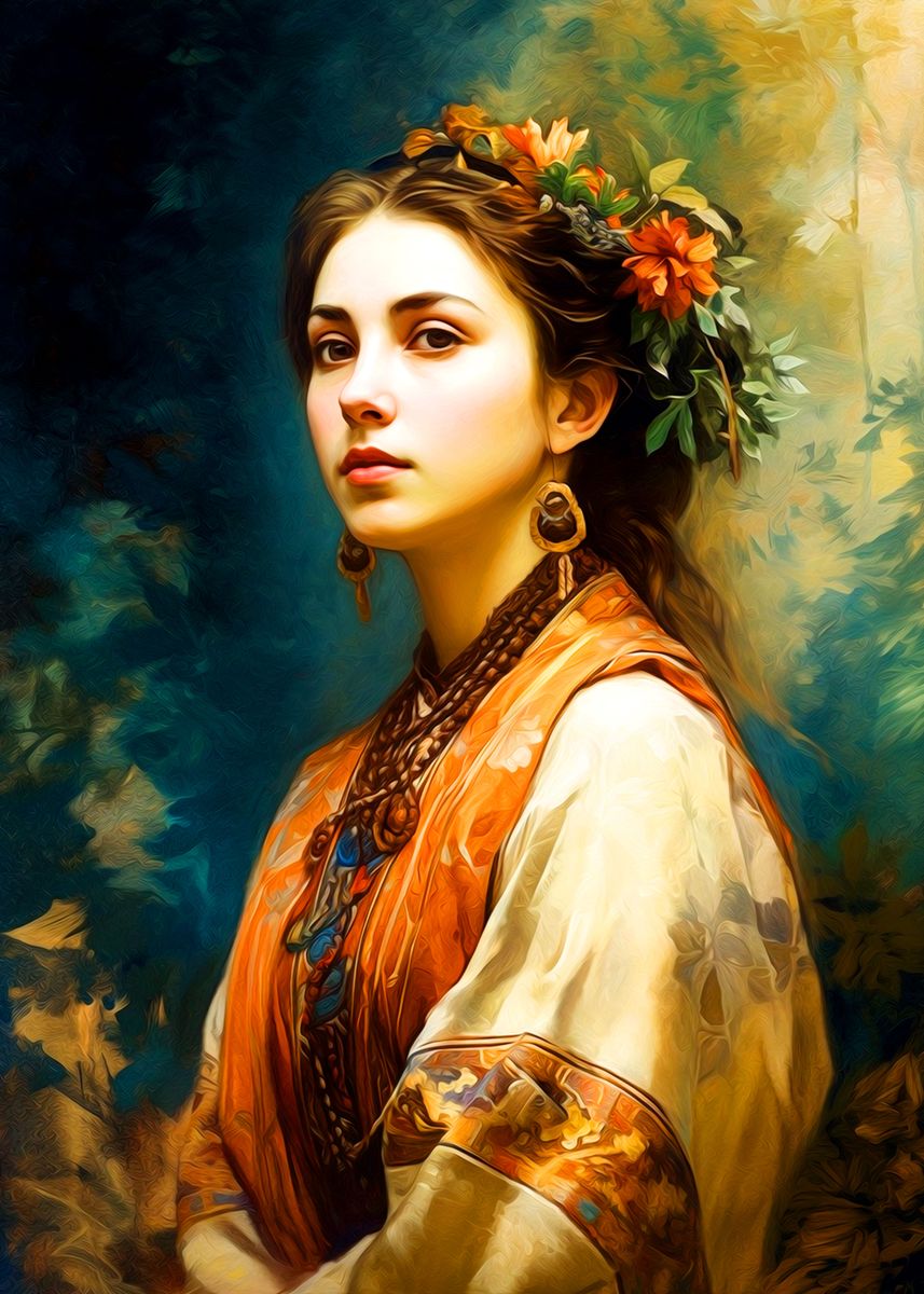 'Beautiful Woman' Poster by kiral ane | Displate