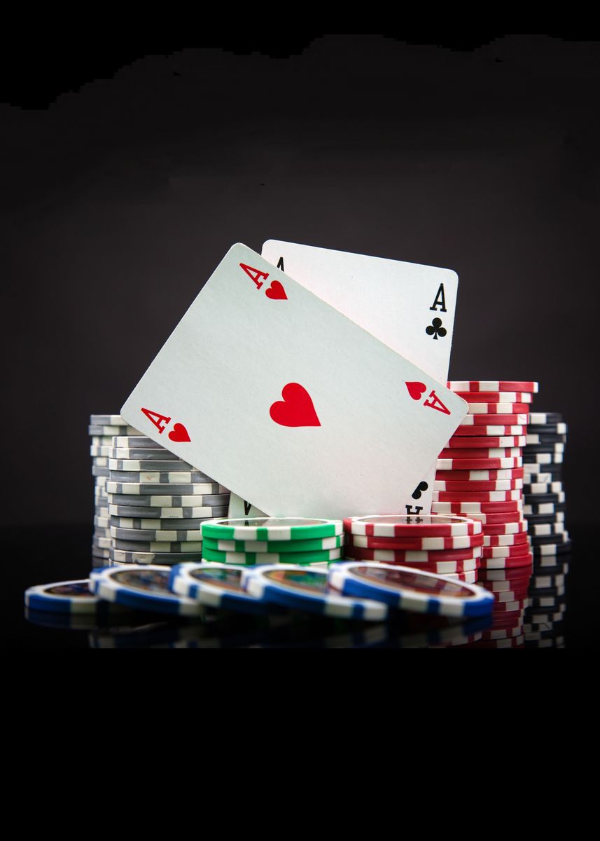 'Card Game' Poster, picture, metal print, paint by Rebda Saputra | Displate