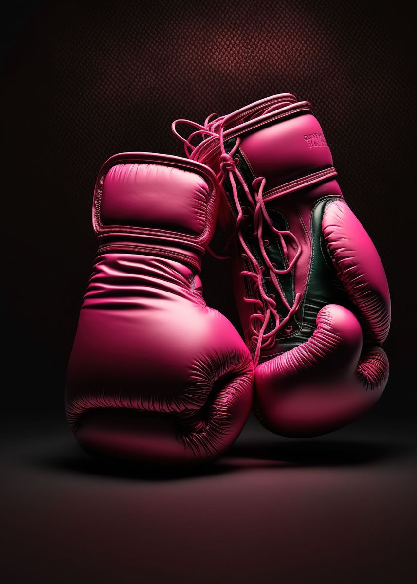 'Boxing gloves ' Poster, picture, metal print, paint by ellenanydia ...