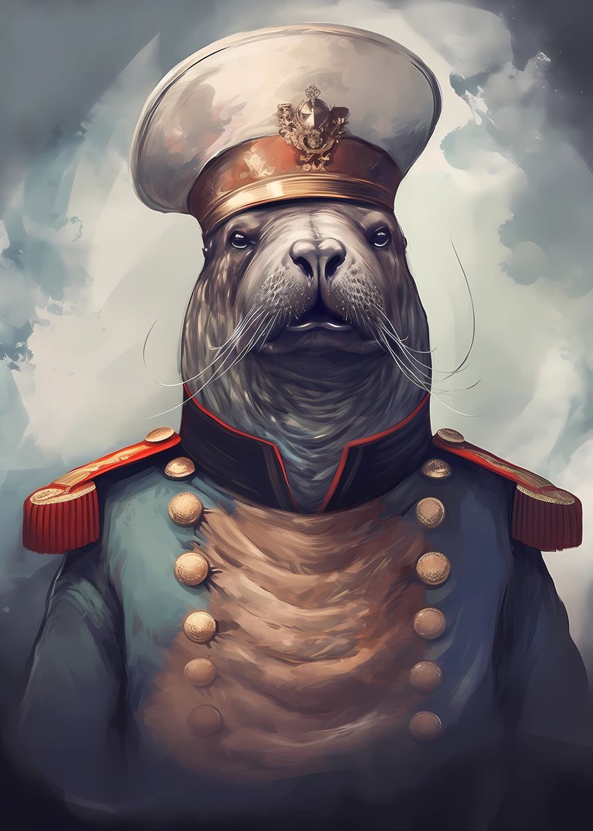 'Walrus Mystical creatures' Poster by Aurora Philip | Displate