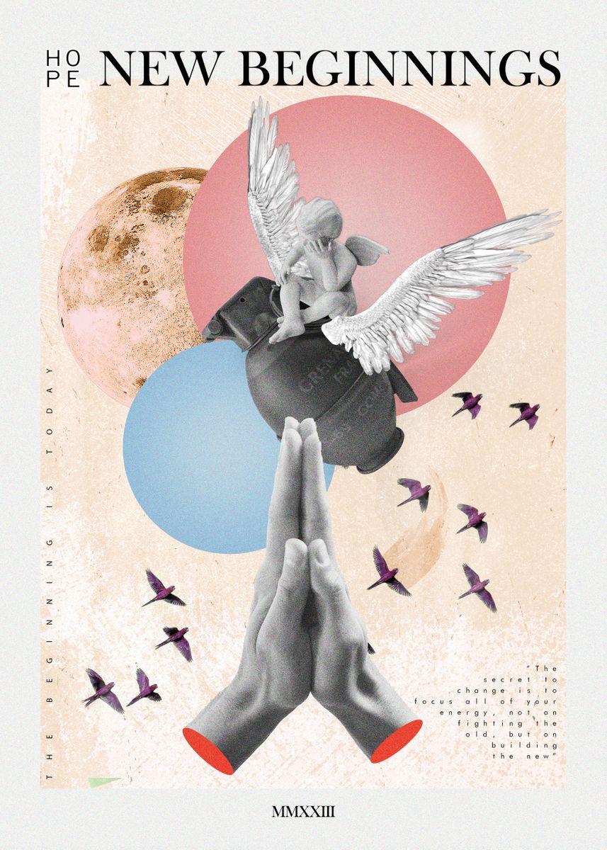 'Hope And New Beginnings' Poster by Jon Alderman | Displate