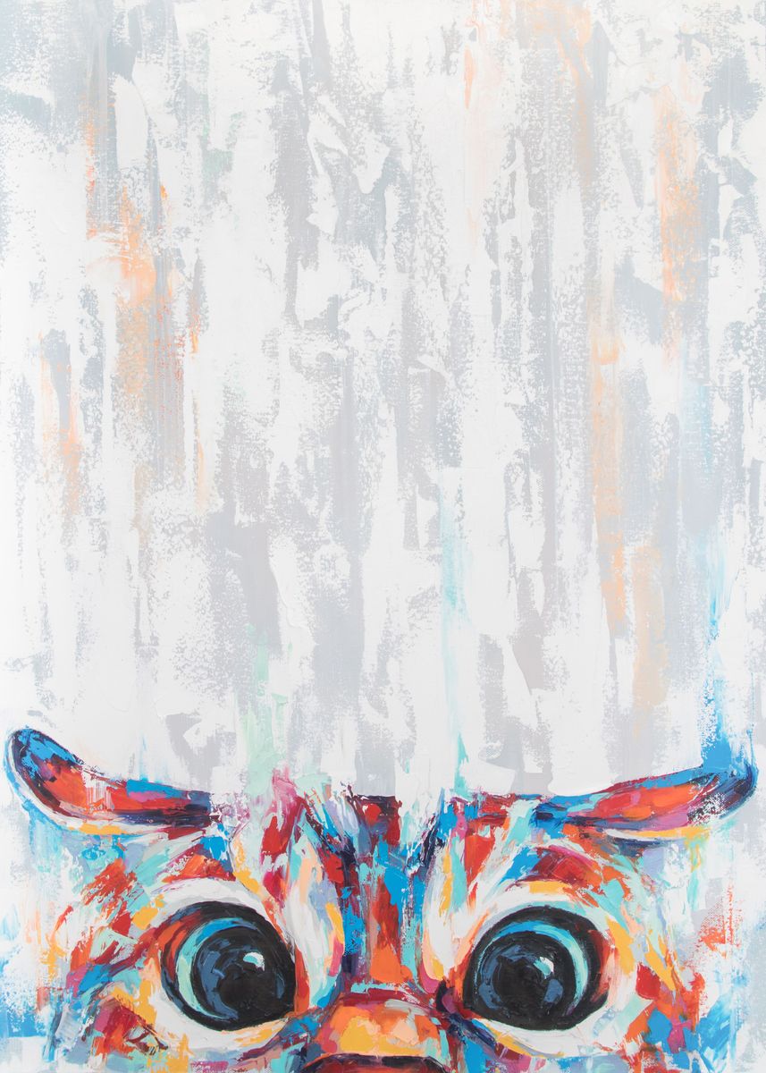 'Abstract Cat Cute ' Poster by Creative Ucf | Displate