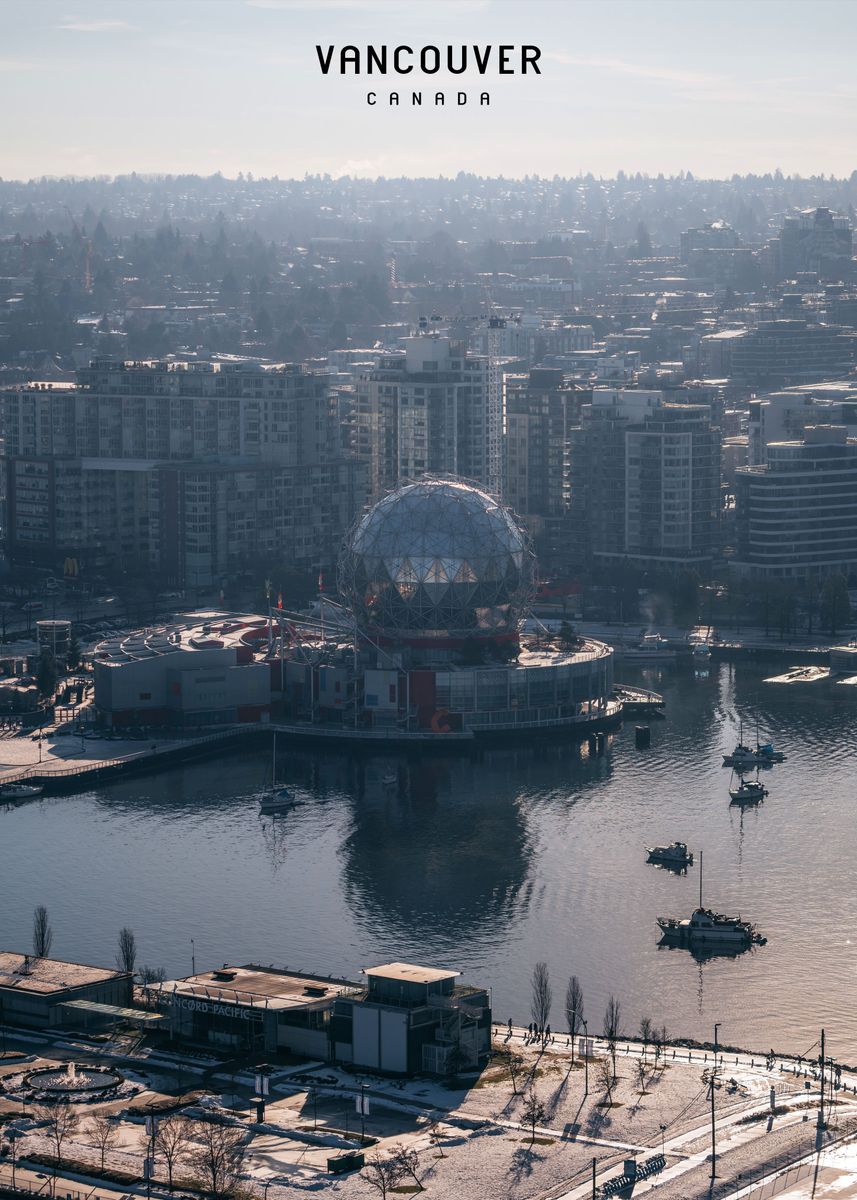 'Vancouver ' Poster, picture, metal print, paint by Explore Universe ...