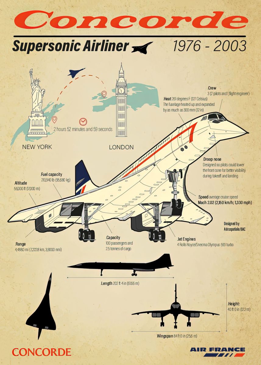 'Plane' Poster, picture, metal print, paint by One Piece Top Gun | Displate