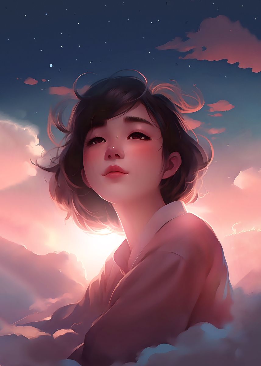 'Dreaming' Poster, picture, metal print, paint by Bruno Macedo | Displate