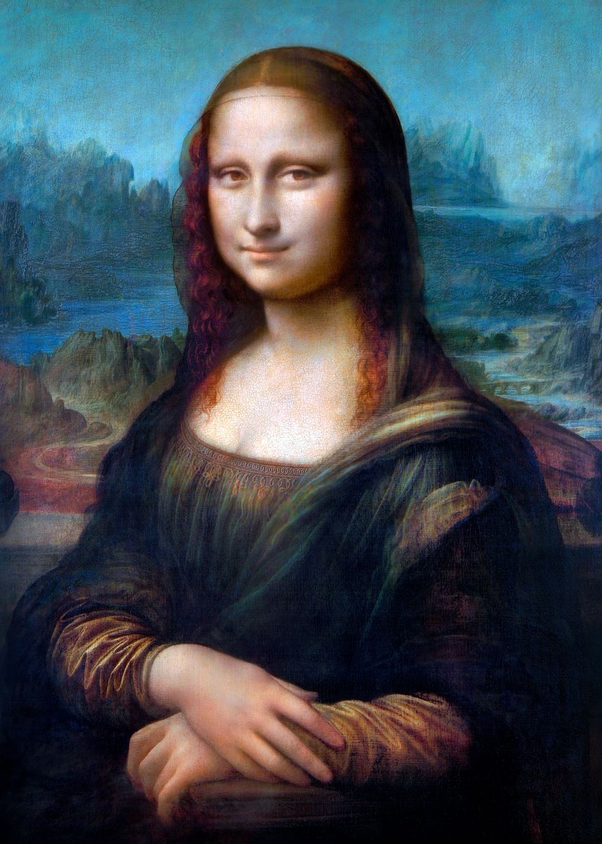 'The Gioconda Full HD ' Poster, picture, metal print, paint by Mitxel ...