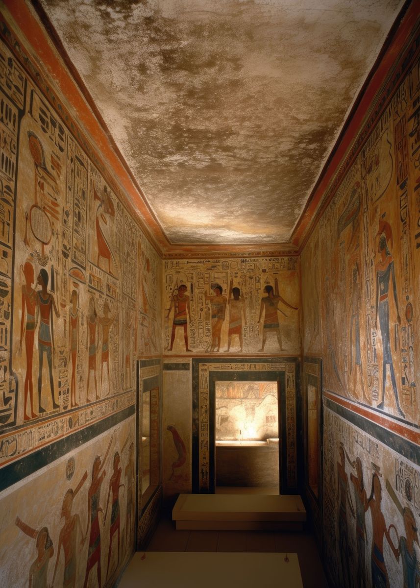 'The Valley of Kings' Poster, picture, metal print, paint by Morphic ...