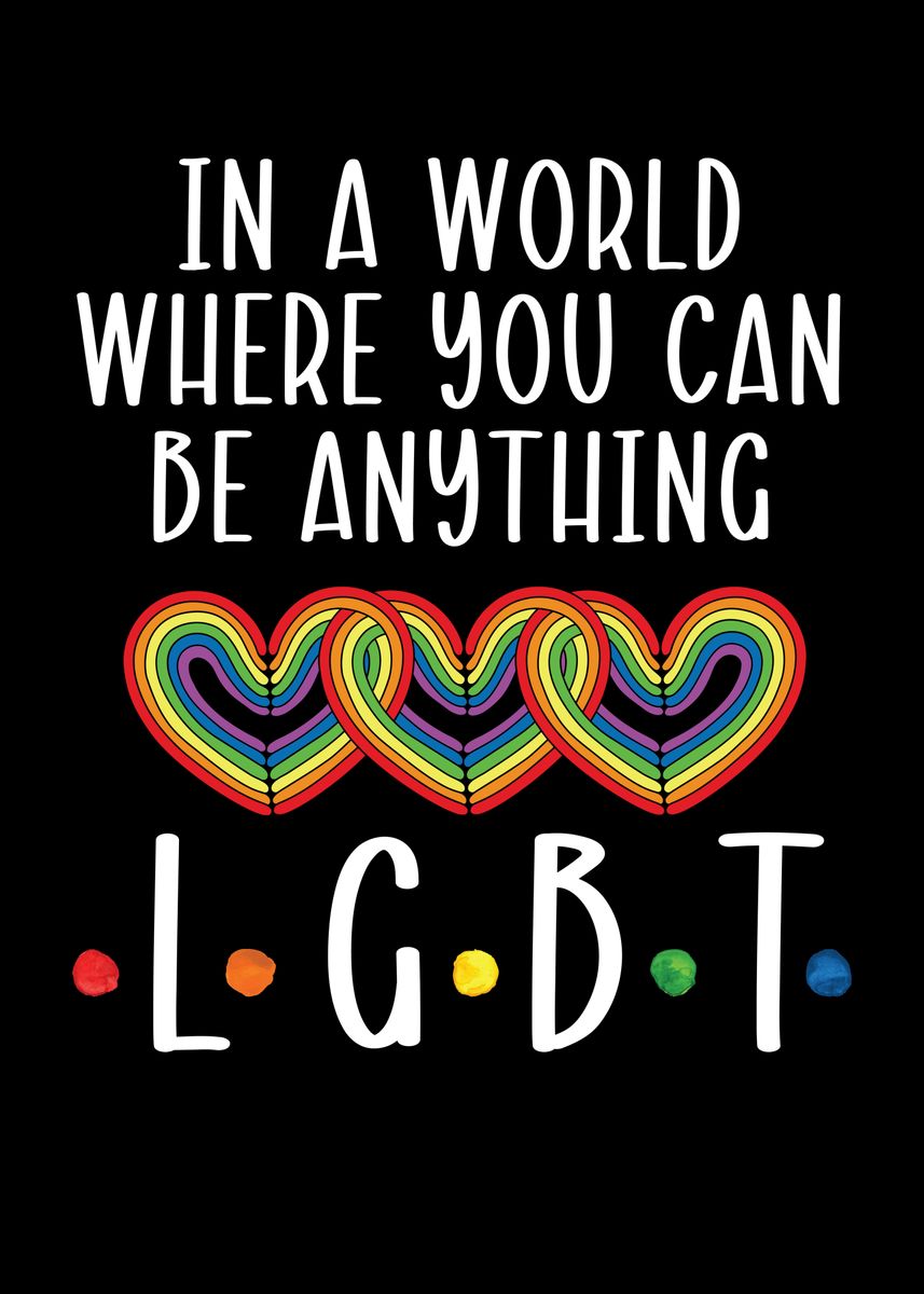 'Gay Rights Rainbow Pride' Poster, picture, metal print, paint by NAO ...