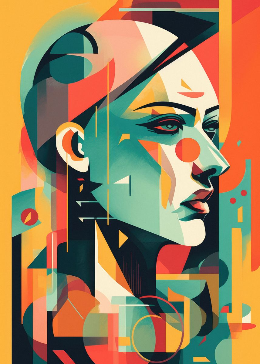 'Confident and Unapologetic' Poster by Colorfux | Displate