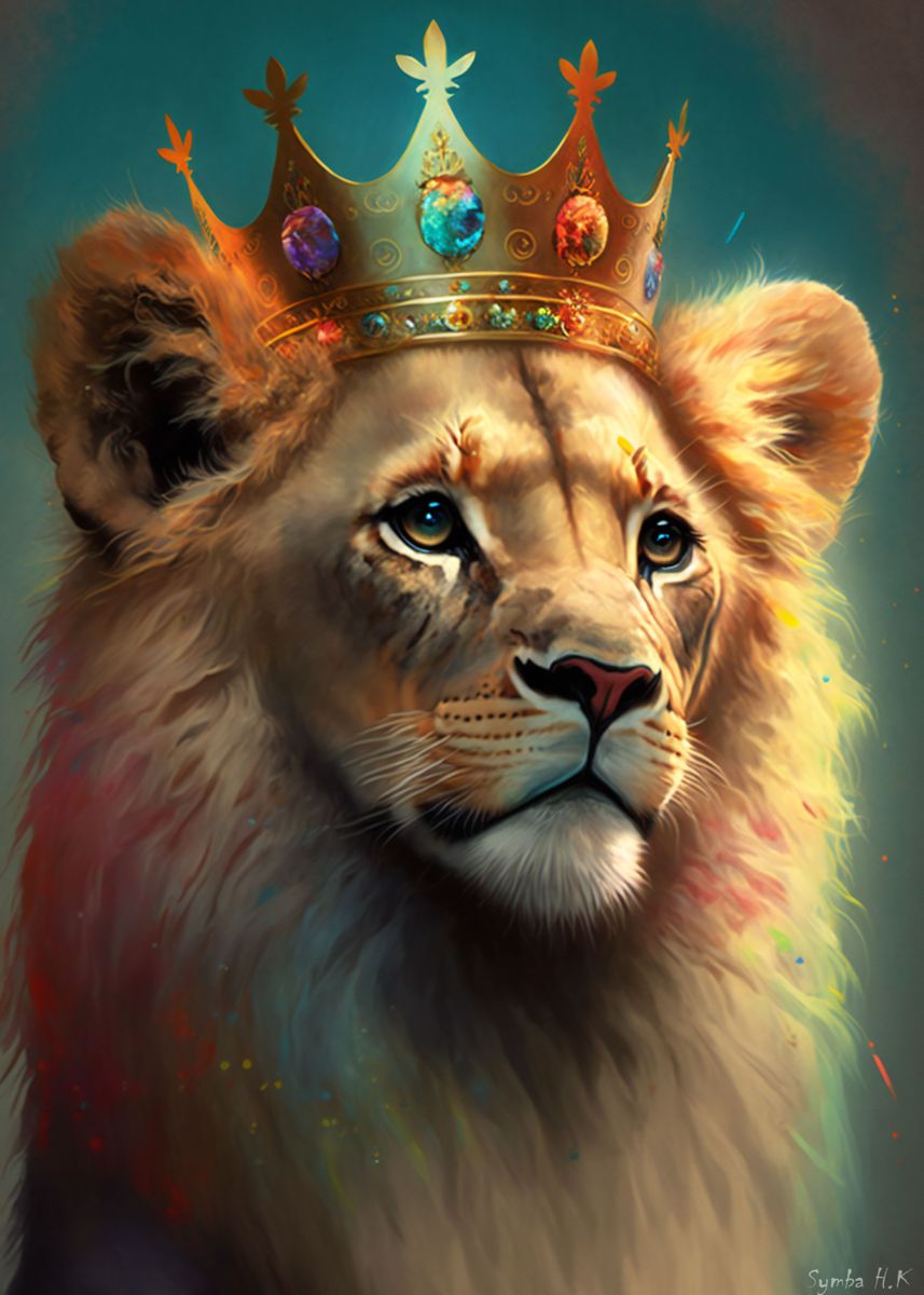 'Future King' Poster, picture, metal print, paint by Symba | Displate