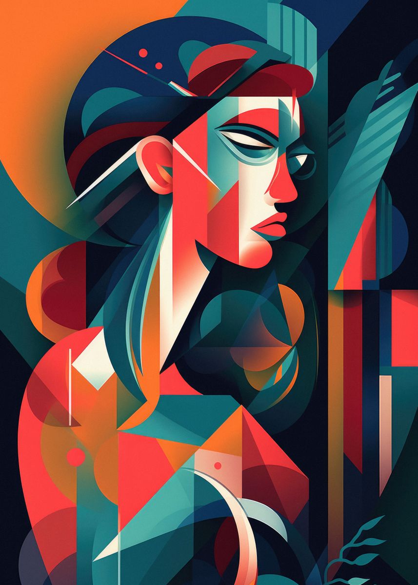 'Edgy and Rebellious' Poster, picture, metal print, paint by Colorfux ...