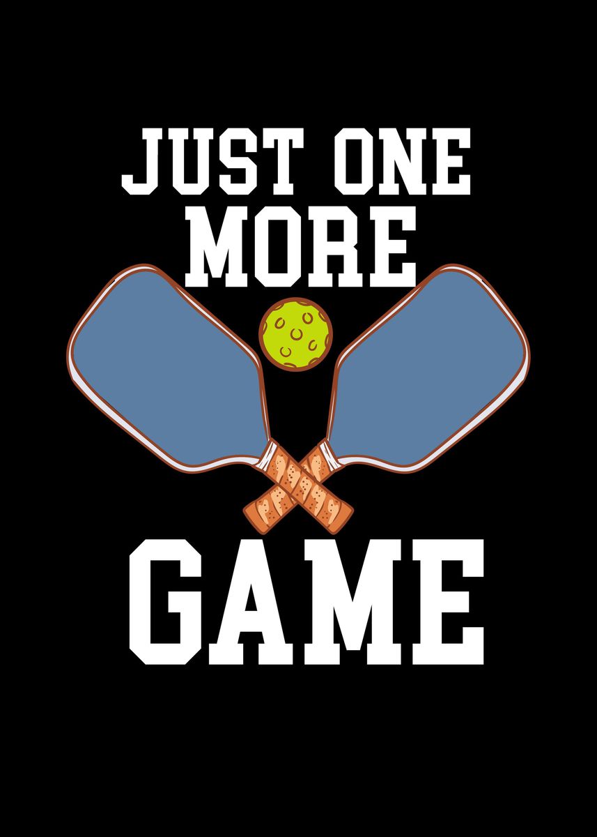 'Just One More Game' Poster, picture, metal print, paint by Uwe Seibert ...