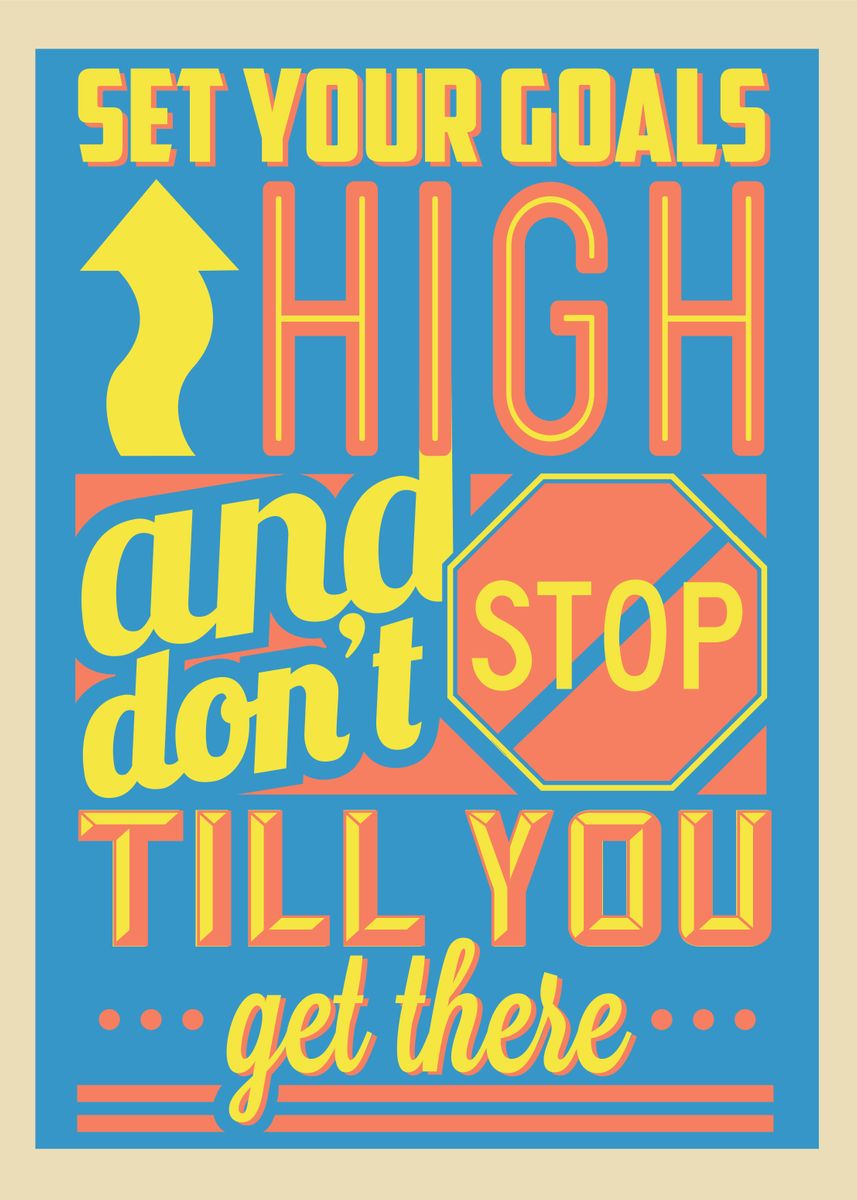 'Motivational Quotes' Poster, picture, metal print, paint by NIZAM KHAN ...