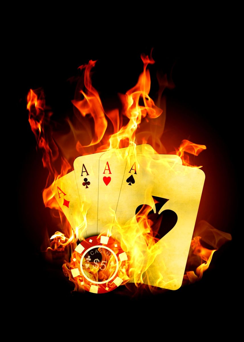 'Poker Card' Poster, picture, metal print, paint by Rebda Saputra ...