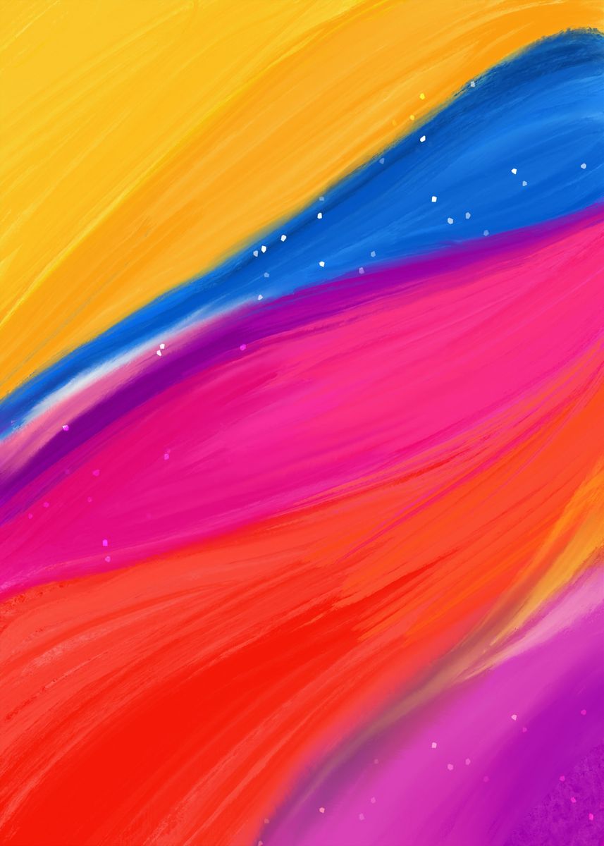 'The Color Of Serendipity' Poster, picture, metal print, paint by Gokan ...