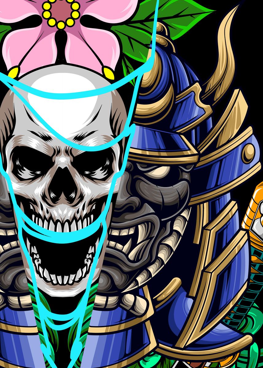 'Death Warrior' Poster, picture, metal print, paint by Iqbal harris ...