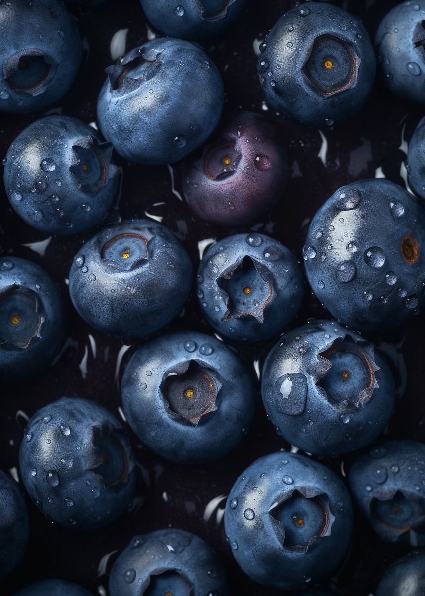 'Blueberry dream' Poster by dostiphotography | Displate