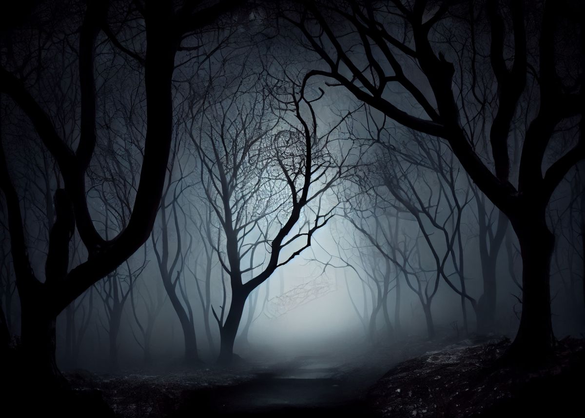 'Evil forest' Poster by Below Horizon | Displate