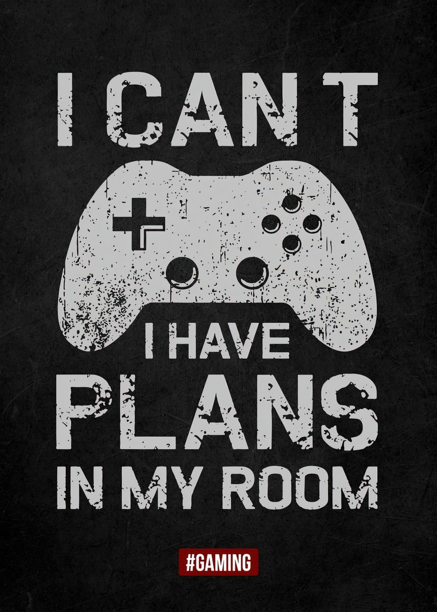 'Gaming' Poster, picture, metal print, paint by Long Dragon | Displate