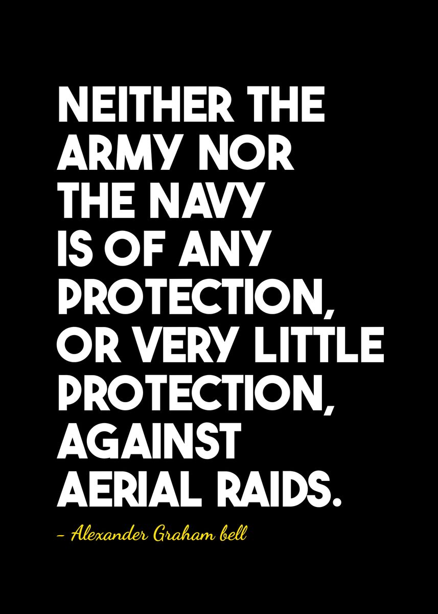 'quote Alexander Graham bel' Poster, picture, metal print, paint by ...