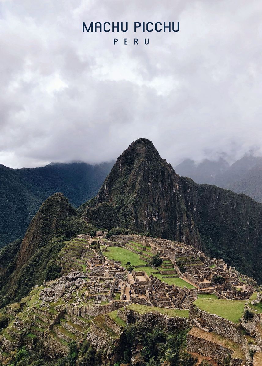 'Machu Picchu ' Poster by Big City | Displate