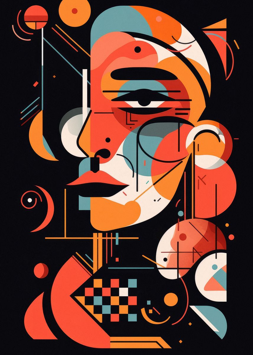 'Bold and Unapologetic' Poster, picture, metal print, paint by Colorfux ...