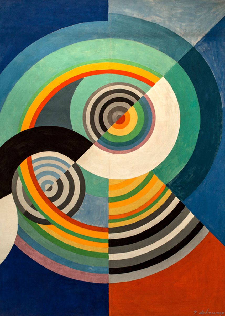 'Rhythm number 3' Poster, picture, metal print, paint by Mango Art ...