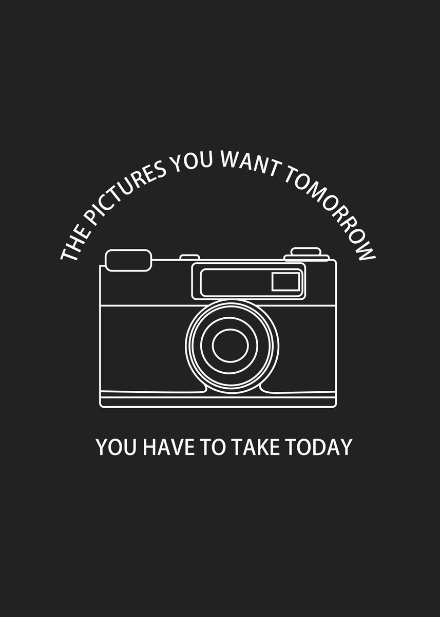 'take today' Poster, picture, metal print, paint by Ratna Mutia Dewi ...