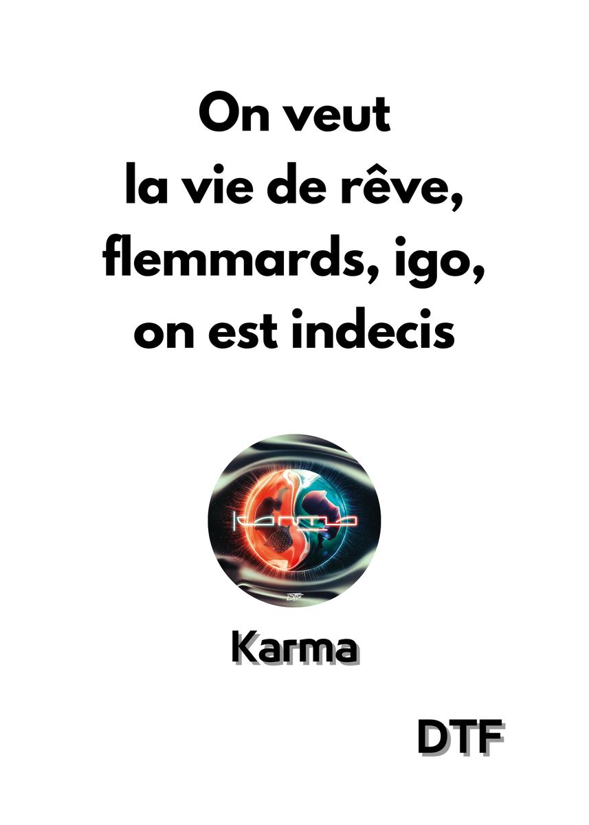 'DTF punchline ' Poster, picture, metal print, paint by May Deen | Displate