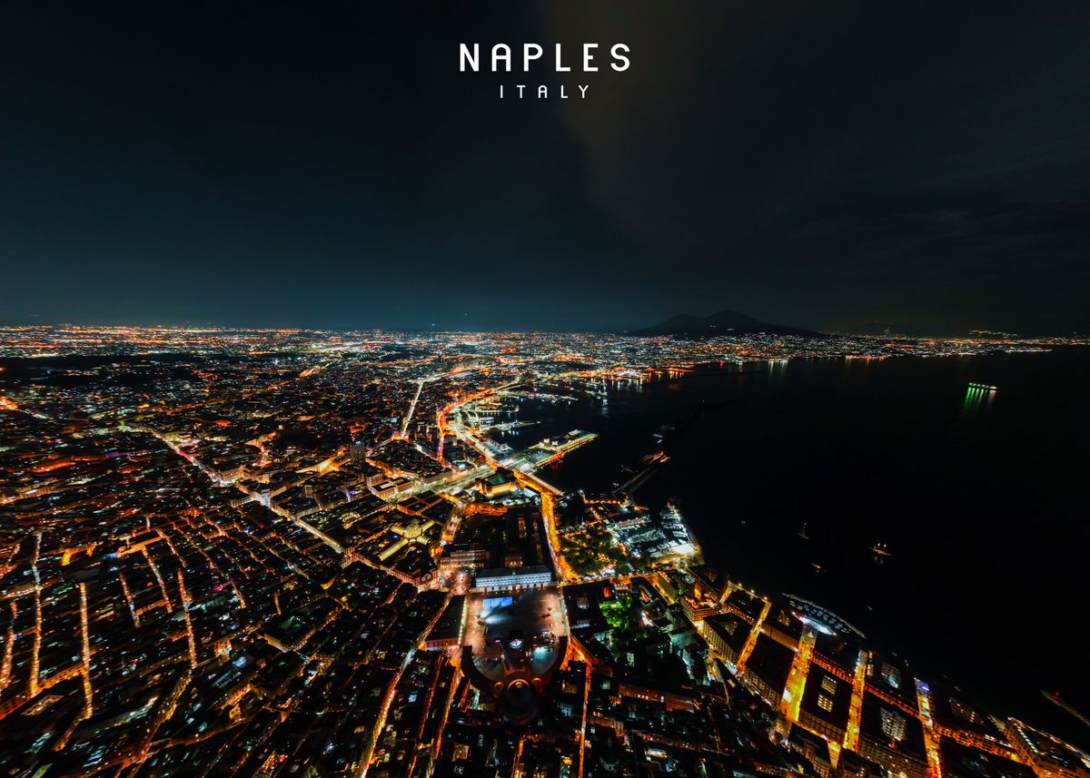 'Naples ' Poster by Famous City | Displate