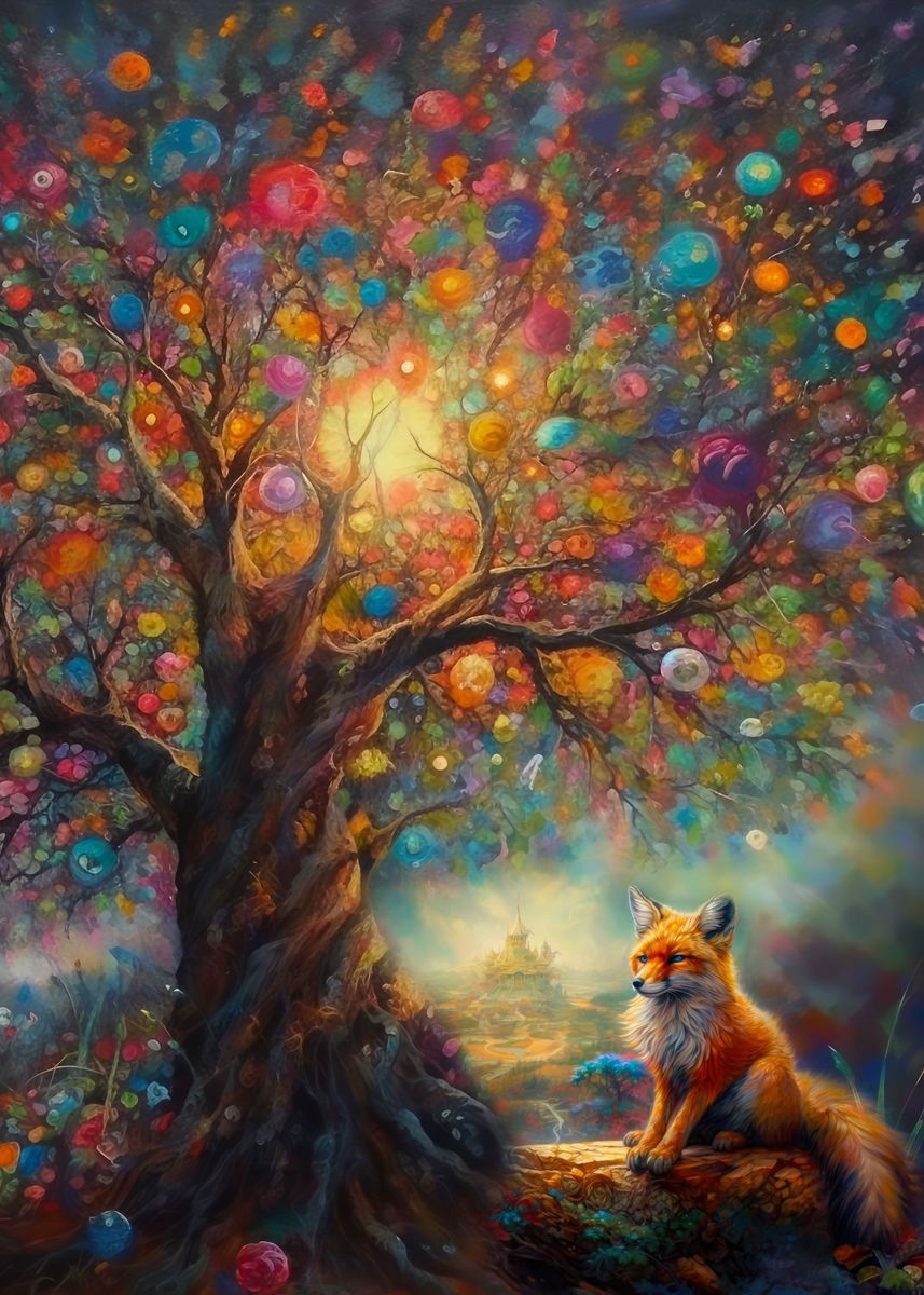 'In Living Color' Poster, picture, metal print, paint by Claudia ...