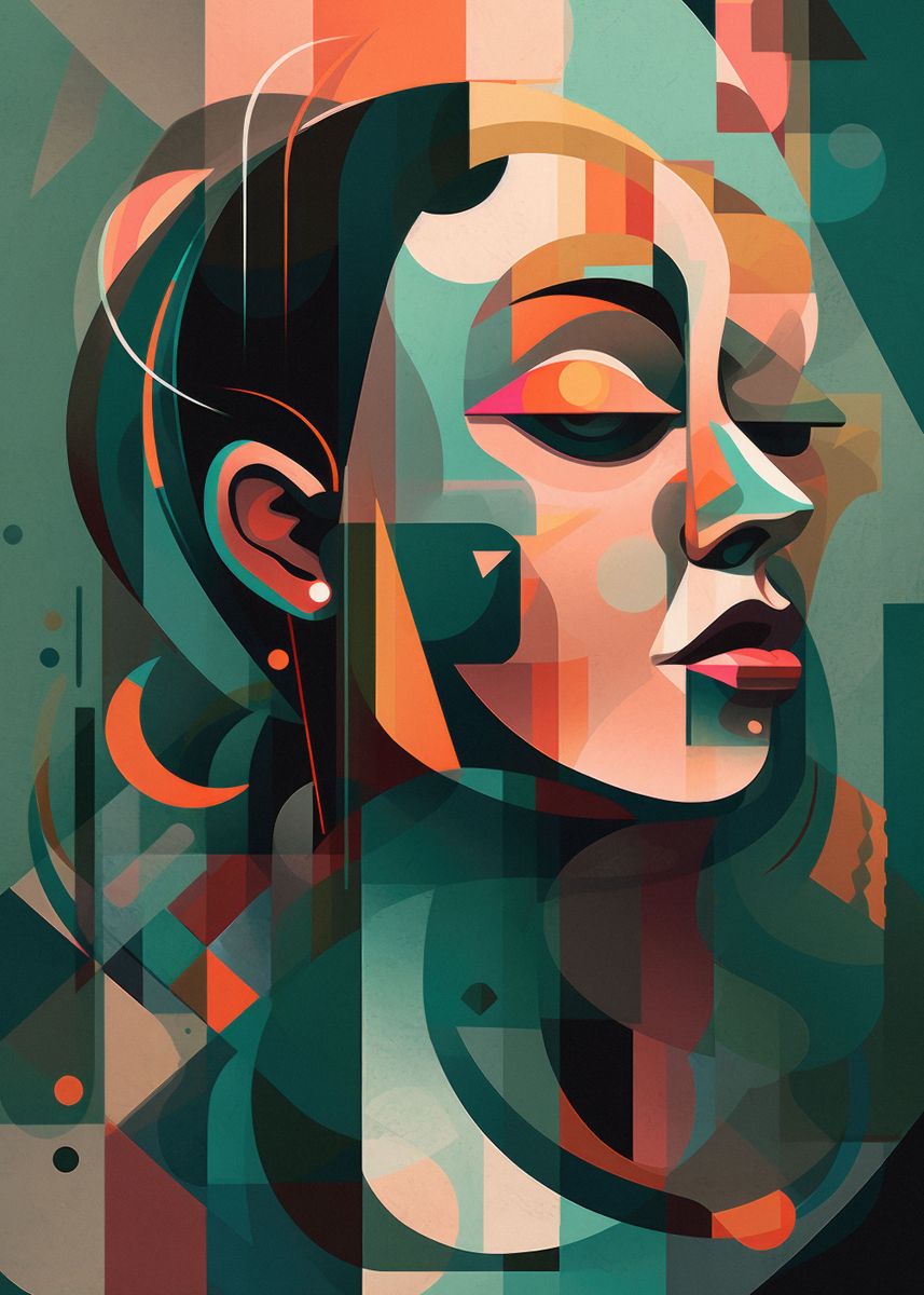 'The Piercing Stare' Poster, picture, metal print, paint by Colorfux ...