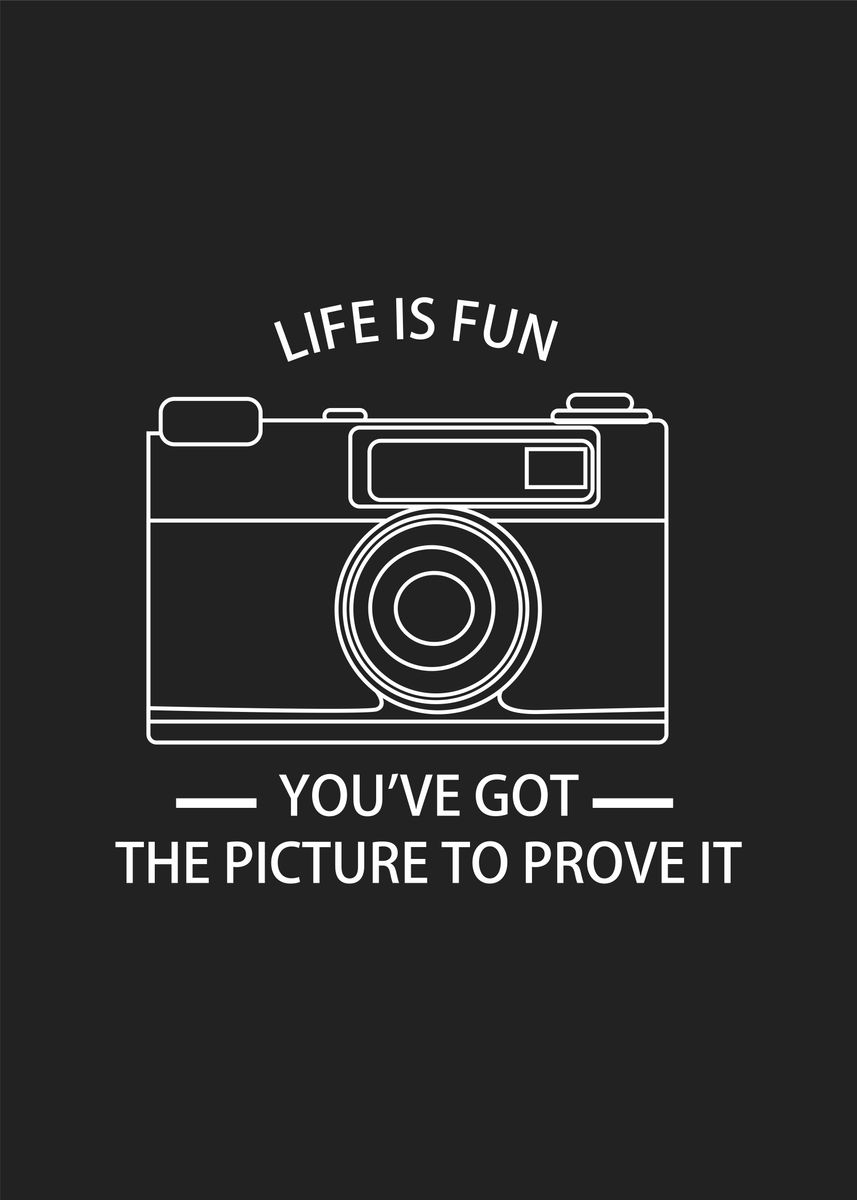 'life is fun' Poster, picture, metal print, paint by Ratna Mutia Dewi ...