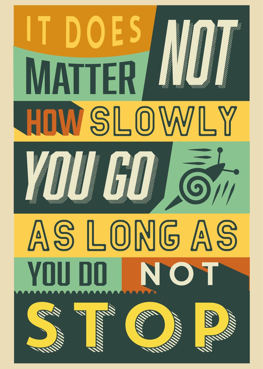 'Motivational Quote' Poster, picture, metal print, paint by NIZAM KHAN ...