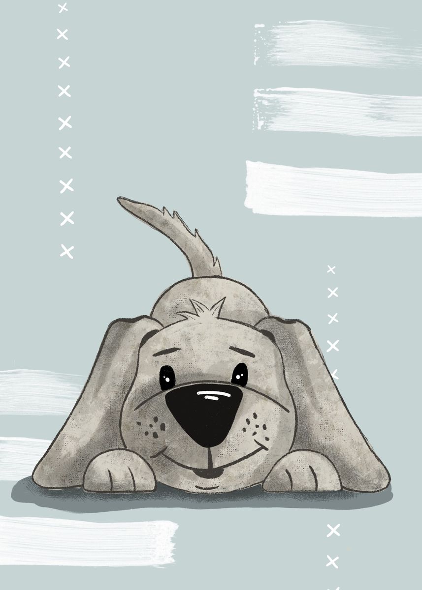 'Ready to Pounce' Poster, picture, metal print, paint by Joanne Dewley ...