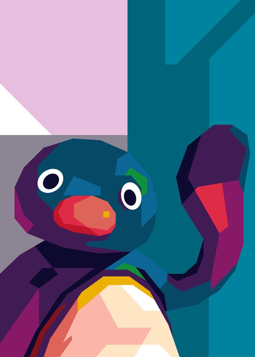 'Hello Penguin Meme' Poster, picture, metal print, paint by Muifatin ...