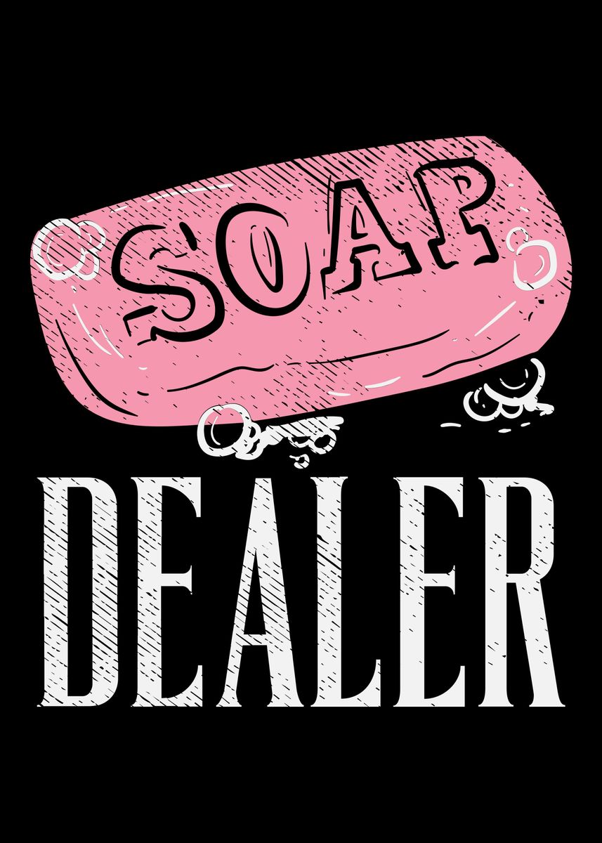 'Soap Making Soapmaker' Poster, picture, metal print, paint by ...