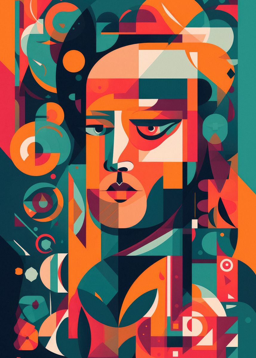 'Mourning in Silence' Poster by Colorfux | Displate