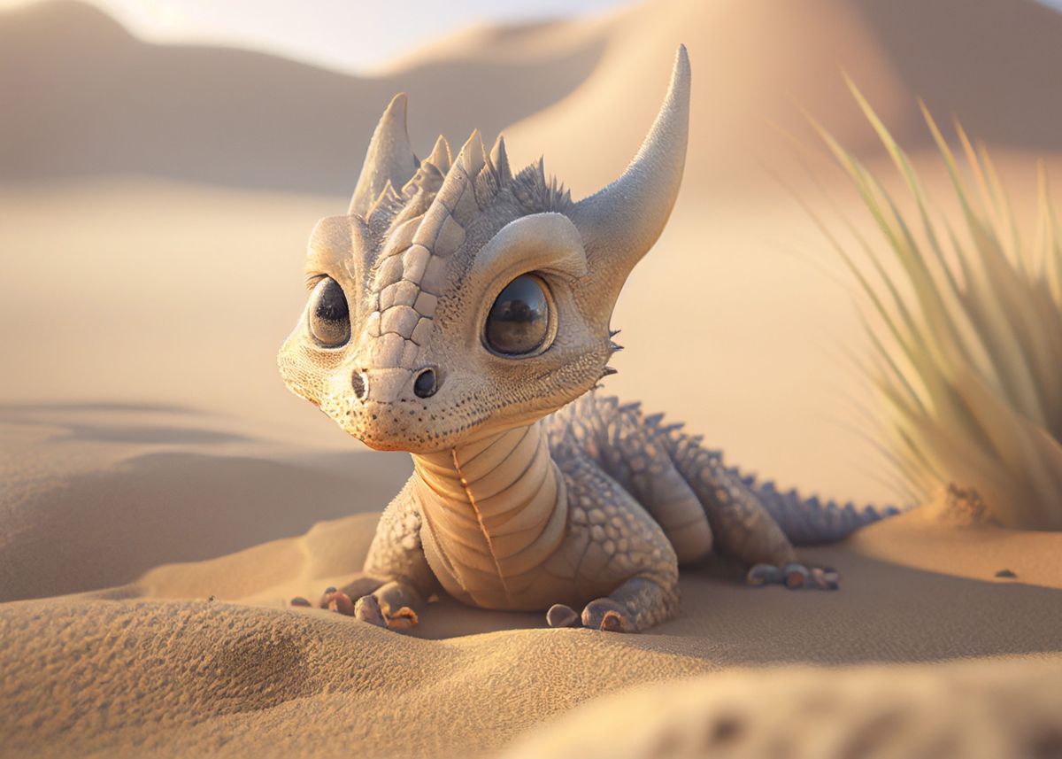 'Little dragon' Poster by Travel Travel | Displate