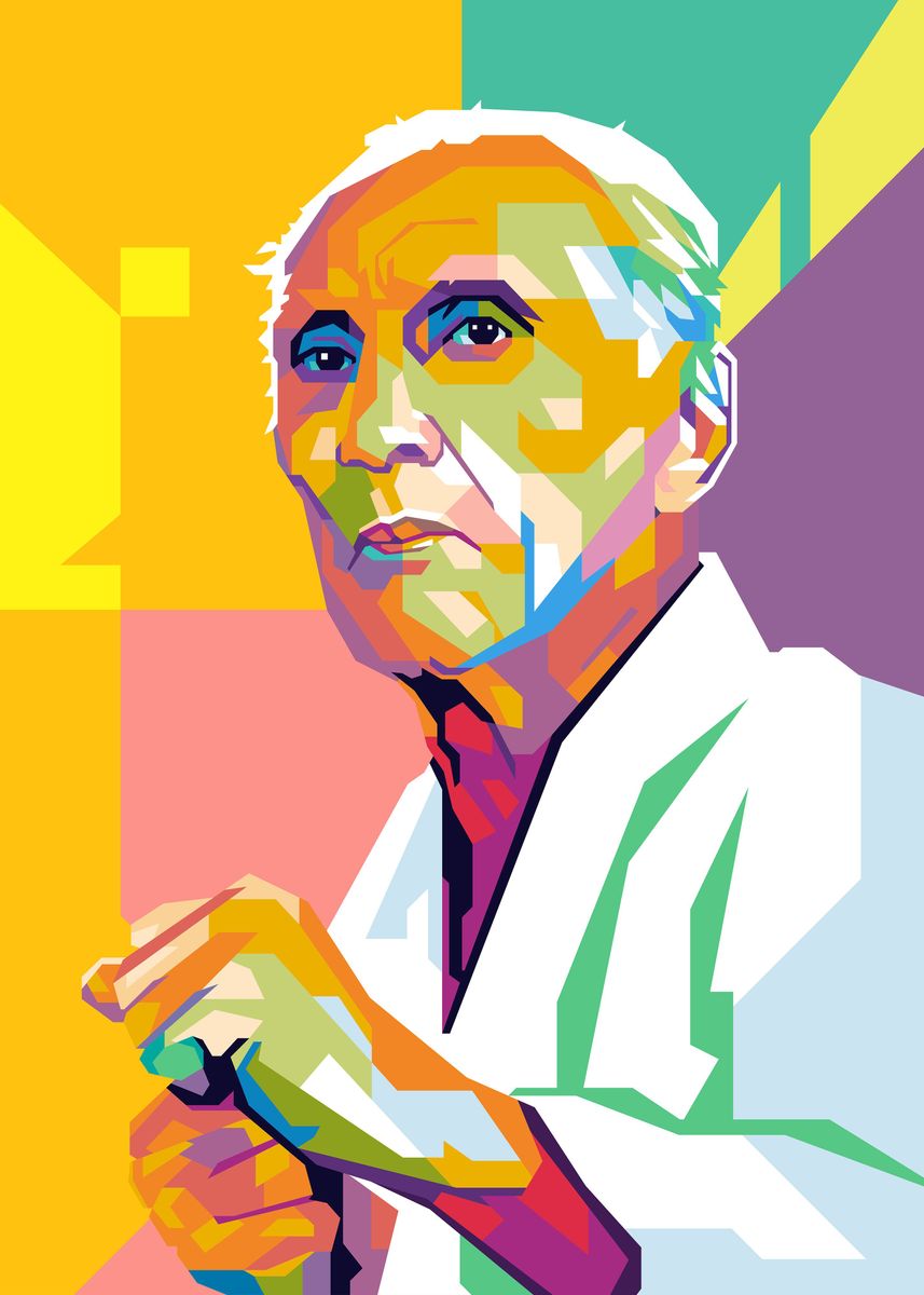 'HELIO GRACIE' Poster by Indra | Displate