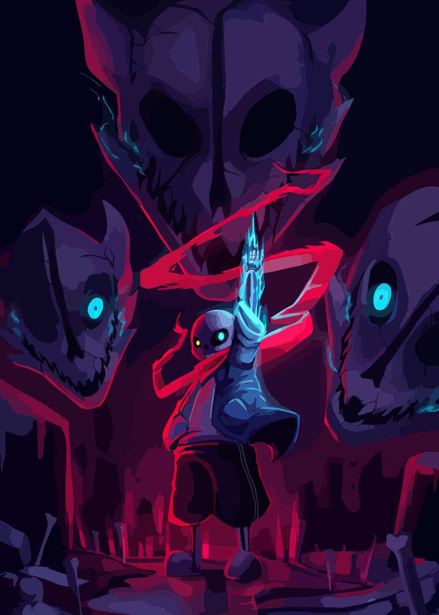 'undertale' Poster by Co Bolo | Displate