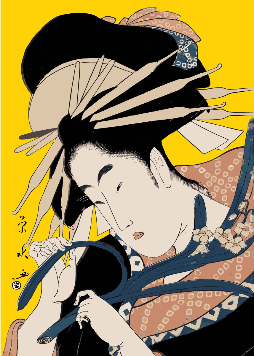 'Portrait of a Beauty' Poster, picture, metal print, paint by Long Shot ...