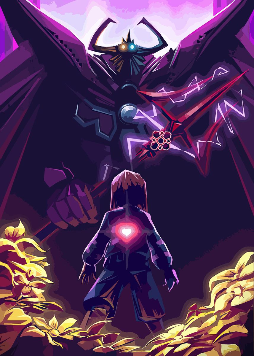 'undertale' Poster, picture, metal print, paint by Co Bolo | Displate