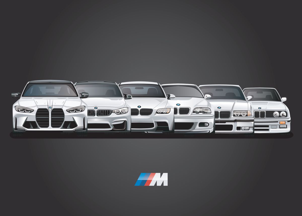 BMW M3 Evolution Poster By Conceptual Photography Displate BMW M3 Evolution Poster By Conceptual Photography Displate